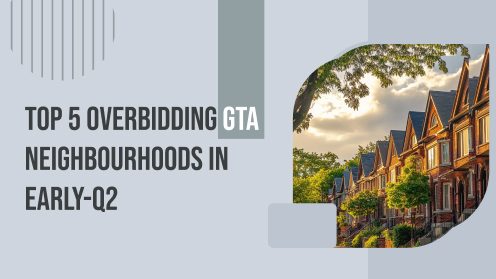 Top 5 Overbidding GTA Neighbourhoods in Early-Q2 - Taywood Estates